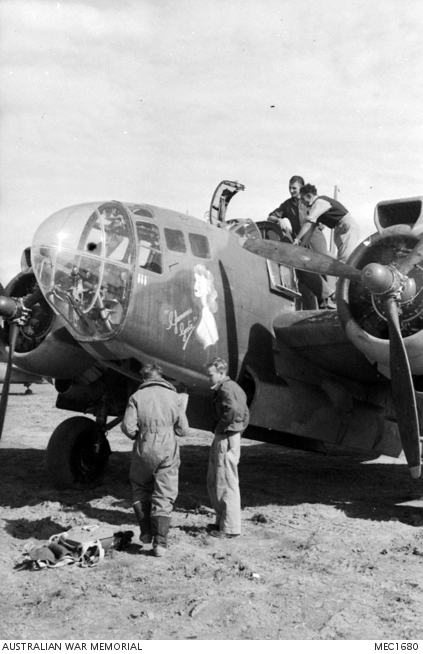 Falconara, Italy. c. November 1944. Martin Baltimore aircraft of No ...