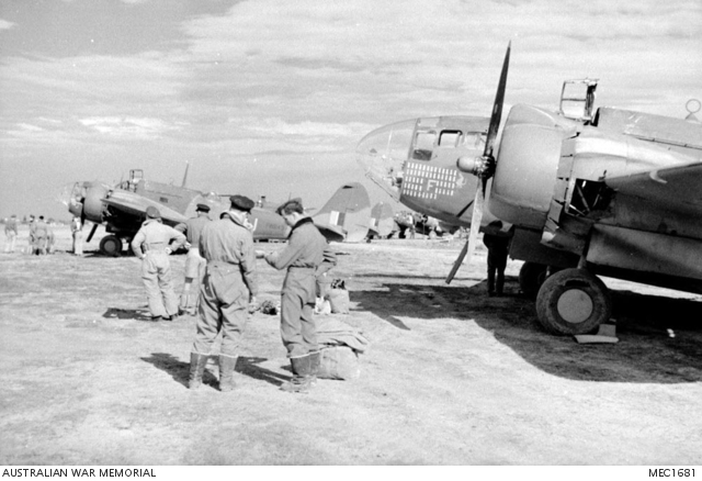 Falconara, Italy. c. November 1944. Martin Baltimore aircraft of No ...
