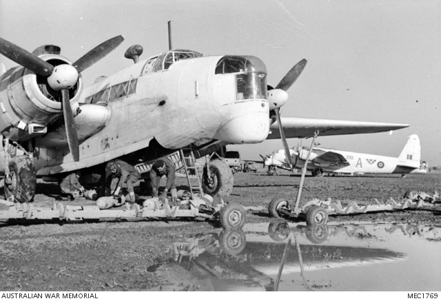 Foggia, Italy. c. January 1944. Armament personnel of No. 458 Squadron ...