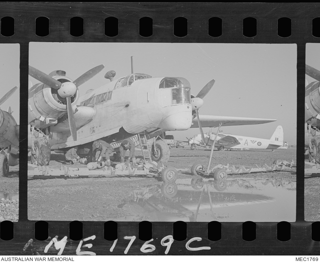 Foggia, Italy. c. January 1944. Armament personnel of No. 458 Squadron ...