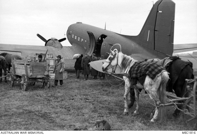 Yugoslavia. c. January 1945. No. 267 Squadron RAF, a transport command ...