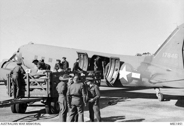 Gibraltar. 31 January 1945. Members of the ground crew of No. 458 ...