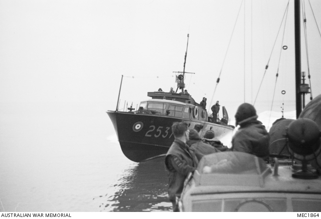 Italy. c. January 1945. One of the RAF high speed rescue launches ...