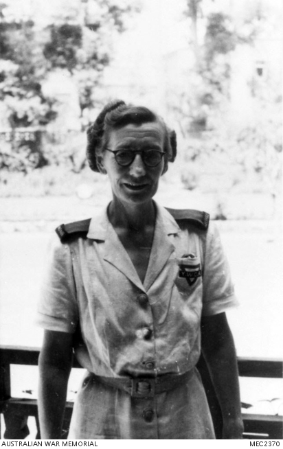 Cairo, Egypt. 1943. Informal portrait of Mrs Jane Laidlaw of Edenhope ...