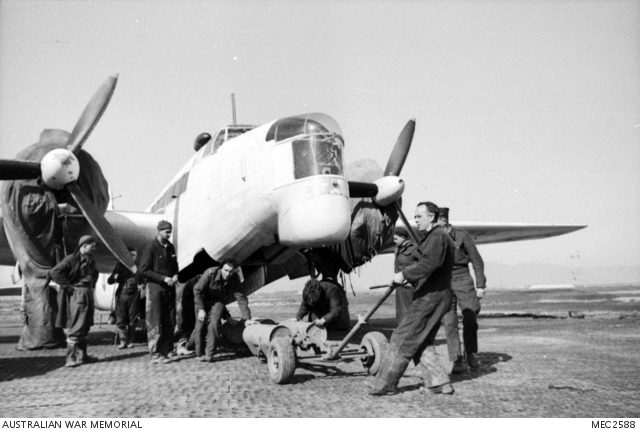 North Africa. c. 1943. Ground crew members of No. 458 Squadron RAAF ...