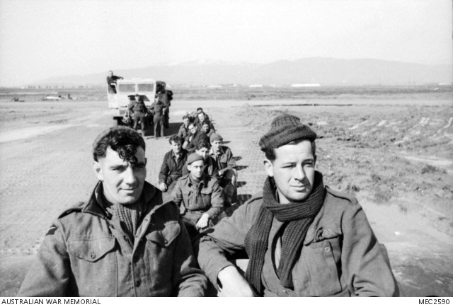 North Africa. c. 1943. Ground crew members of No. 458 Squadron RAAF ...