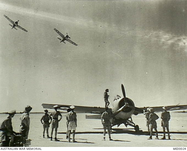 North Africa. 26 November 1941. Grumman Martlet fighter aircraft take ...