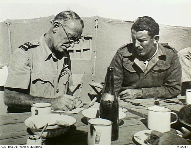 Western Desert, North Africa. c. 1941. Air Vice Marshal Arthur ...