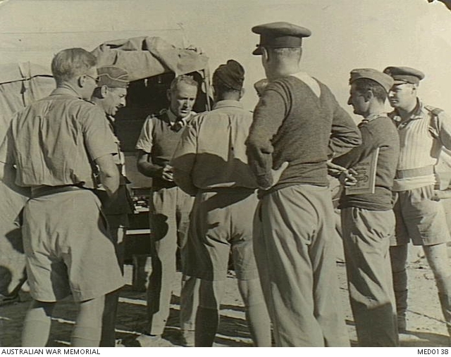 Western Desert, North Africa. 27 November 1941. Air Vice Marshal Arthur ...