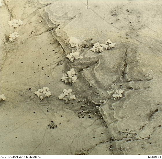 El Adem, Cyrenaica, Libya. 14 December 1941. Aerial photograph showing ...