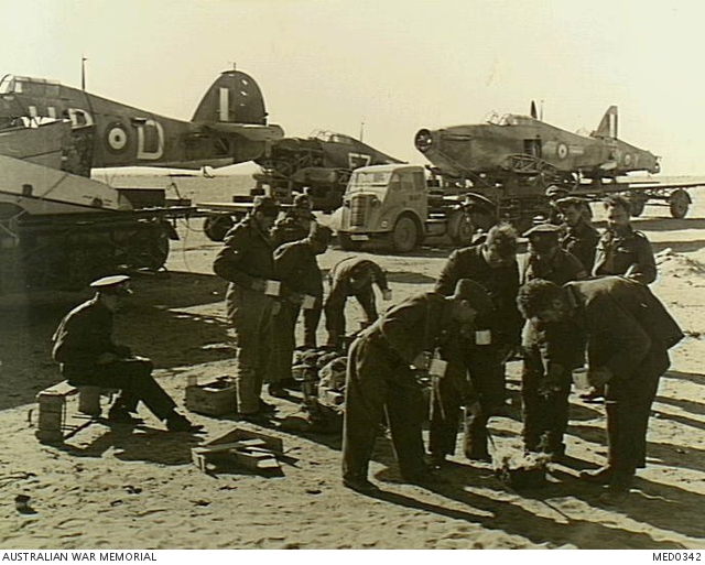 Western Desert, Libya. c. February 1942. Personnel of Repair and ...