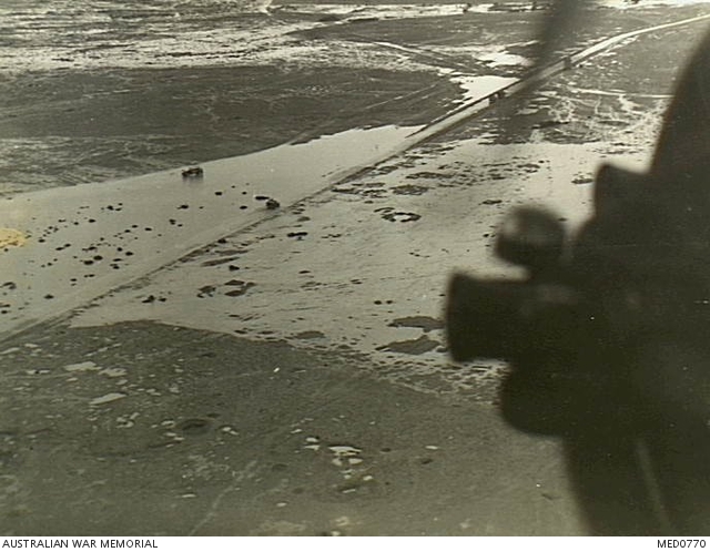 Western Desert, Egypt. 9 November 1942. The coast road running ...