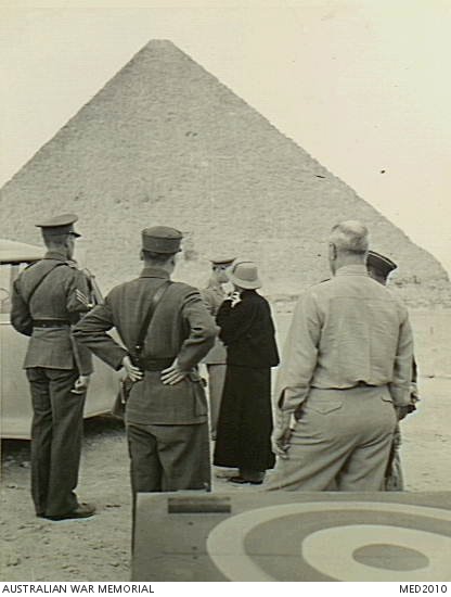 Cairo, Egypt. c. 22 November 1943. Following a conference at which ...