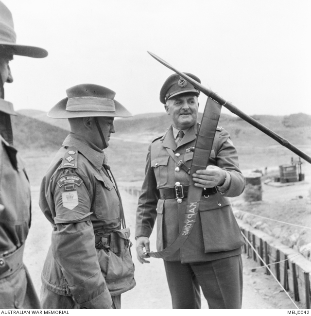 Major General H Murray, General Commanding Officer 1 Commonwealth ...