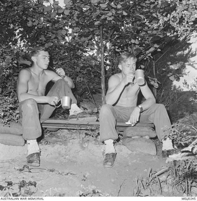 Billy-tea, strong, black and sweet and tasting of smoke is a familiar ...