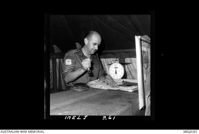 For troops on active service overseas, the mailman has a slight lead on ...