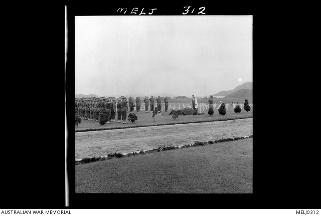 Funeral of 3484 Captain (Capt) Garth George Jarman, of A Company, 3rd ...