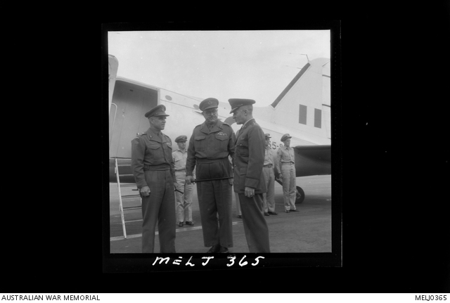 Lieutenant General (Lt Gen) R Bierwirth CBE (left), Commander in Chief ...