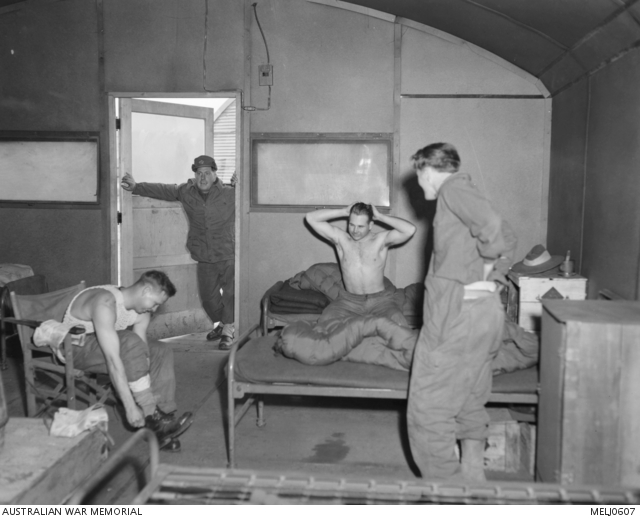 A section commander urges more and more speed from his men as they ...