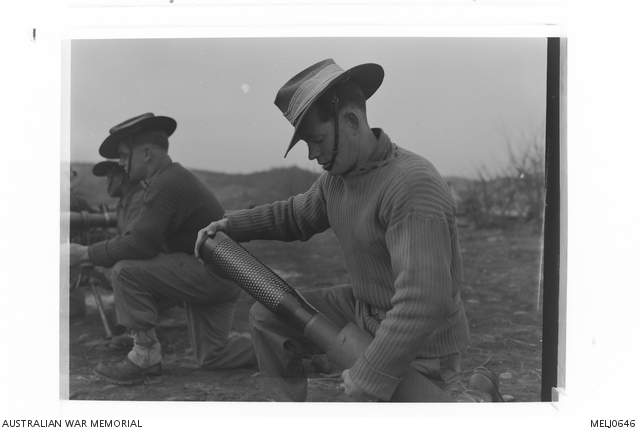 One of the several unusual features of the American 75 mm Recoilless ...