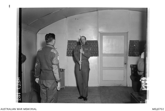 Lieutenant General G B Combes, Commanding Officer of the 1st Battalion ...