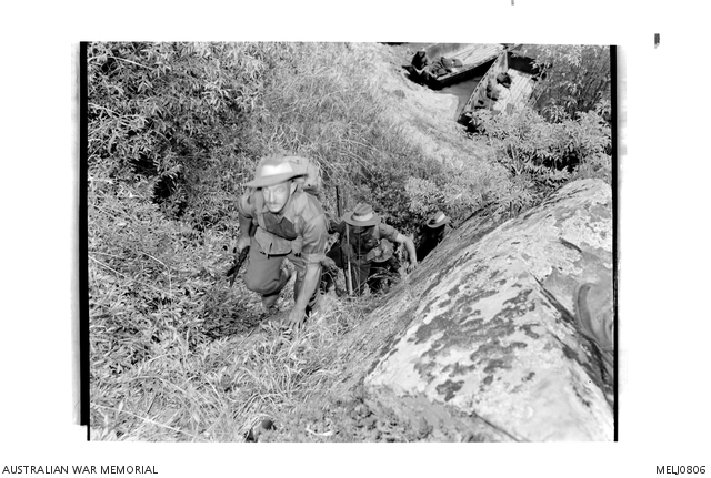 It's heavy going for these soldiers of the 1st Battalion, The Royal ...
