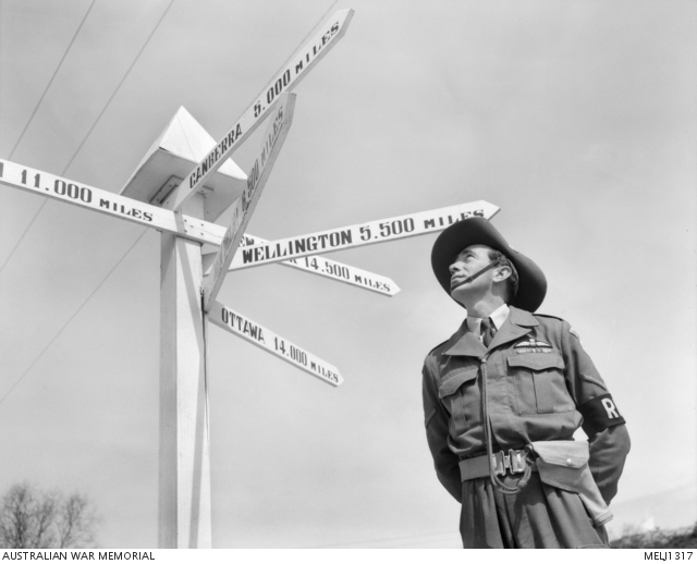 On regimental police duty during the embarkation of the 1st Battalion ...