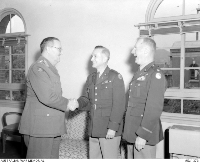 Lieutenant Colonel (Lt Col) Edward W Pennington (centre), the new ...