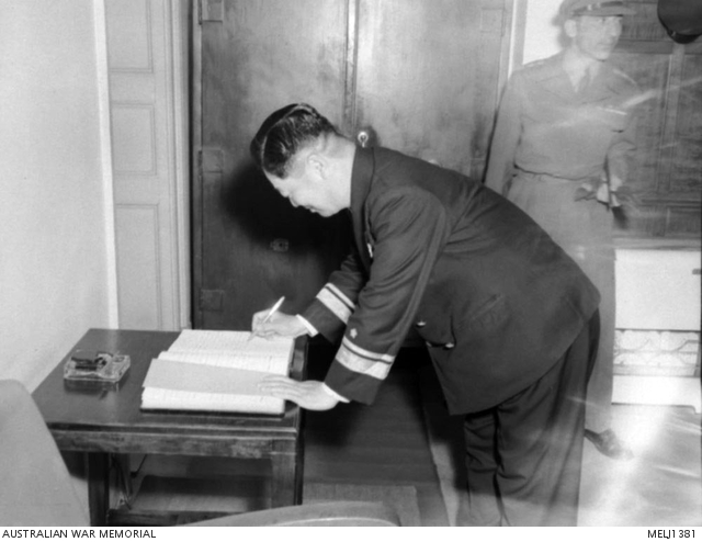 On a courtesy visit to Lieutenant General (Lt Gen) R Bierwirth (out of ...