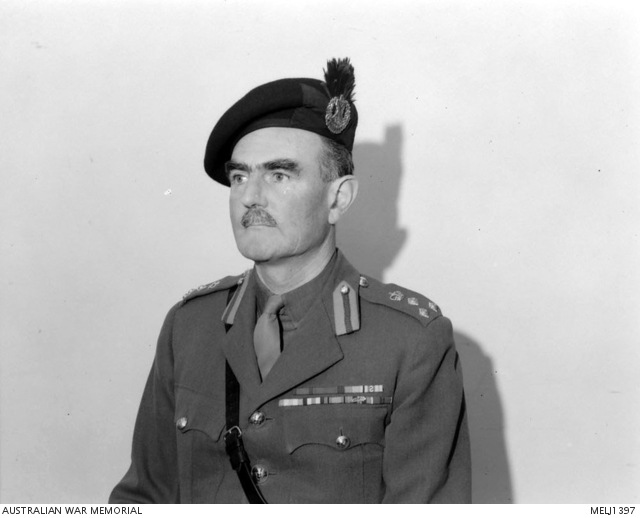 Formal portrait of an unidentified British Army brigadier, a member of ...
