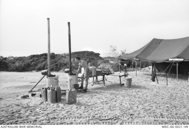 Vung Tau, Vietnam. 1966. The 1st Australian Logistic Support Group ...