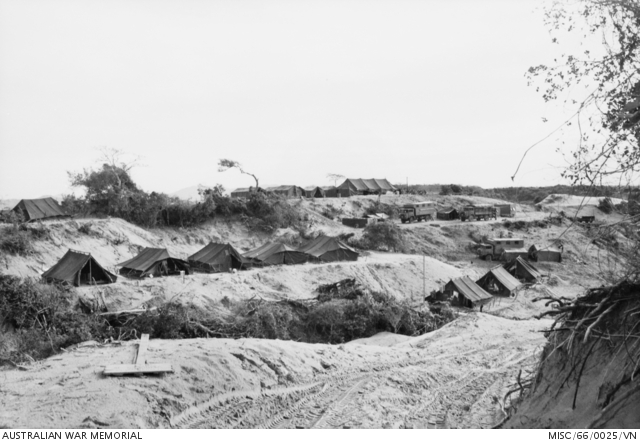 Vung Tau, Vietnam. 1966. The 1st Australian Logistic Support Group ...