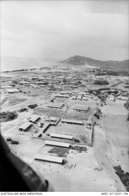 Aerial view of the 1st Australian Logistic Support Group (1ALSG ...