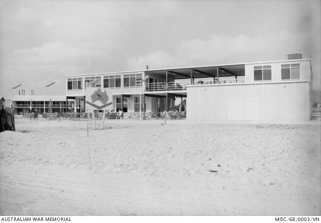 Vung Tau, South Vietnam. 1968-01. Exterior of the Army rest and ...