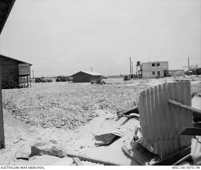 Vung Tau, South Vietnam. 1968. Looking towards the Peter Badcoe Club at ...