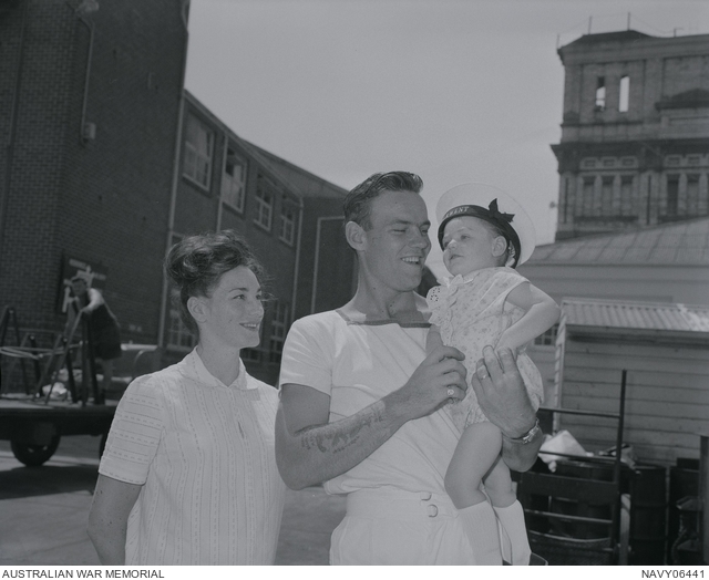Mechanical Engineer Peter Collins of Redfern, NSW uses his uniform cap ...