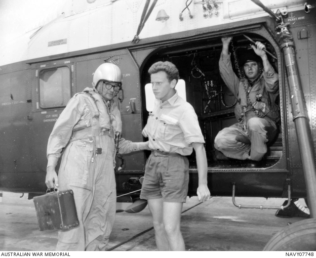 The Fleet Medical Officer, O.507 Surgeon Commander S F H Haughton, RAN ...