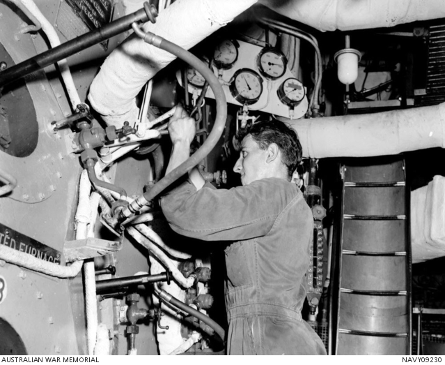 Mechanical Engineer Michael Chopping of Newborough, Vic on watch in B ...