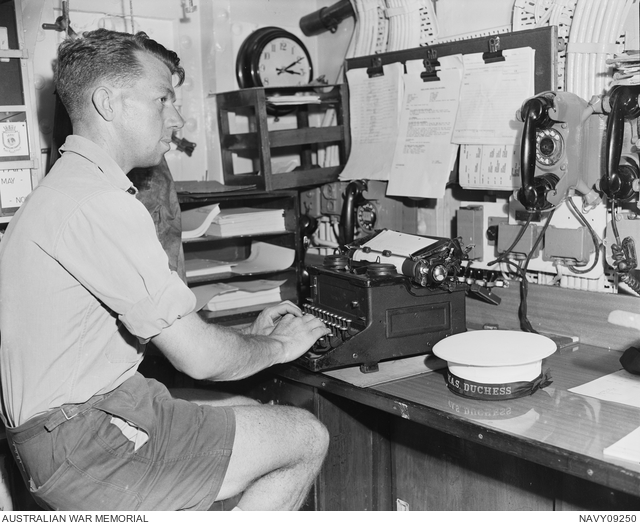 Tactical Operator Daryl Cross editing an inwards signal on a ...