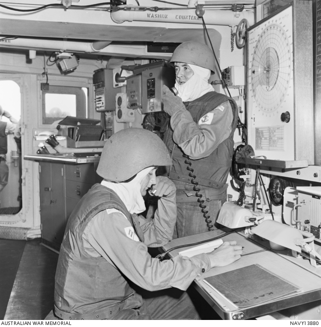 R62782 Tactical Operator Lance O'Connor (seated) is in voice ...