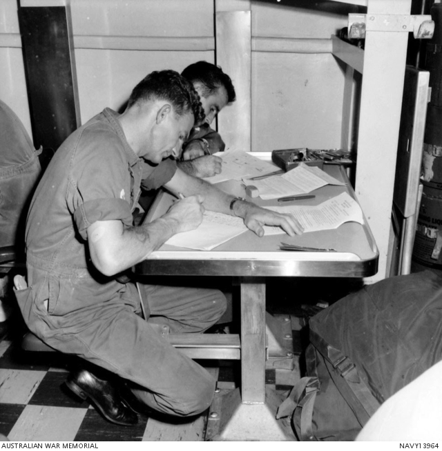 The RAN destroyer HMAS Hobart (1965-2000), is participating in ...