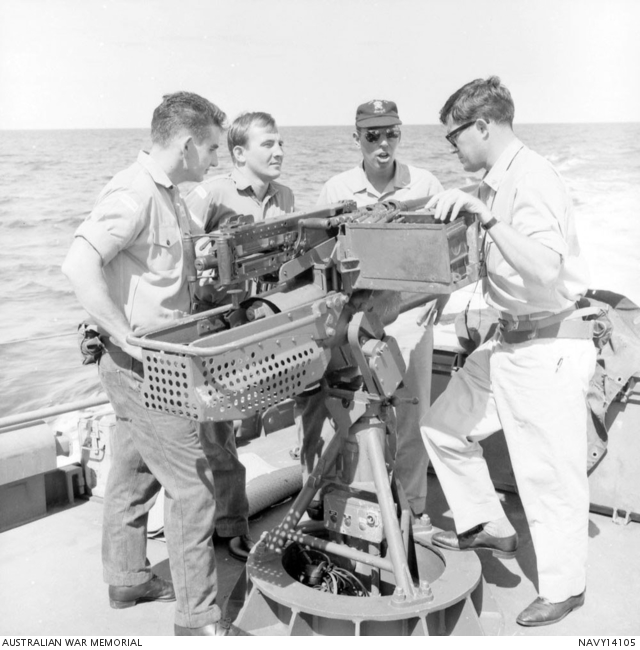 The RAN destroyer HMAS Hobart D39 (1965-2000), is on its last days of ...
