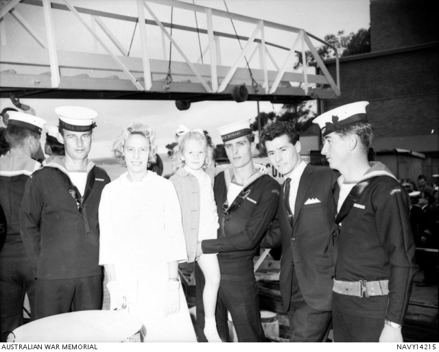 The RAN guided missile destroyer, HMAS Hobart (II) D39, has returned to ...