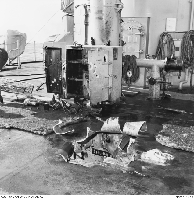 On 18 October 1967 the RAN guided missile destroyer HMAS Perth (II) D38 ...