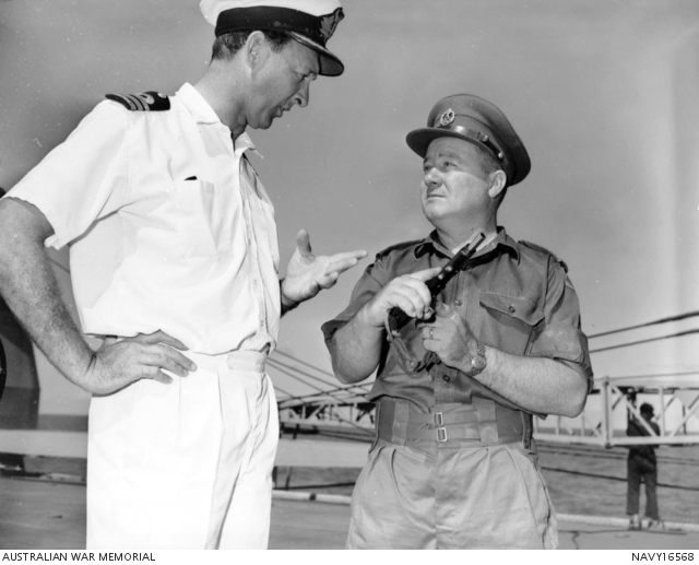 HMAS Sydney (III) is transporting troops from Australia to Vung Tau ...