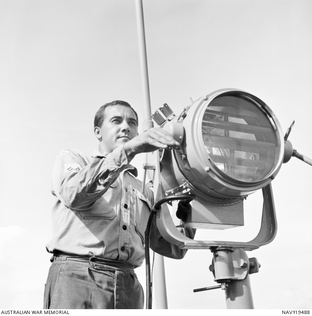 The RAN destroyer HMAS Brisbane (II) D41 is on its first deployment to ...