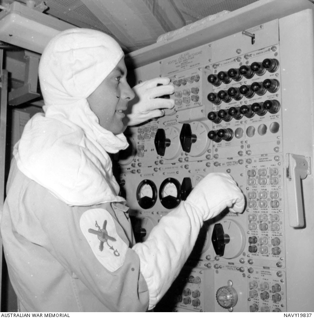 The RAN destroyer HMAS Brisbane (II) D41 is on its first deployment to ...