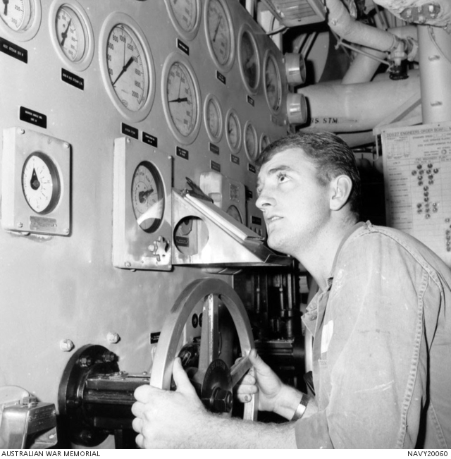 The RAN destroyer HMAS Brisbane (II) D41 is on its first deployment to ...