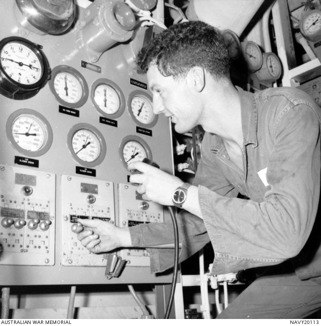 The RAN destroyer HMAS Brisbane (II) D41 is on its first deployment to ...