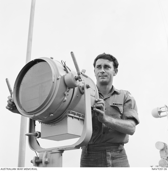 The RAN destroyer HMAS Brisbane (II) D41 is on its first deployment to ...